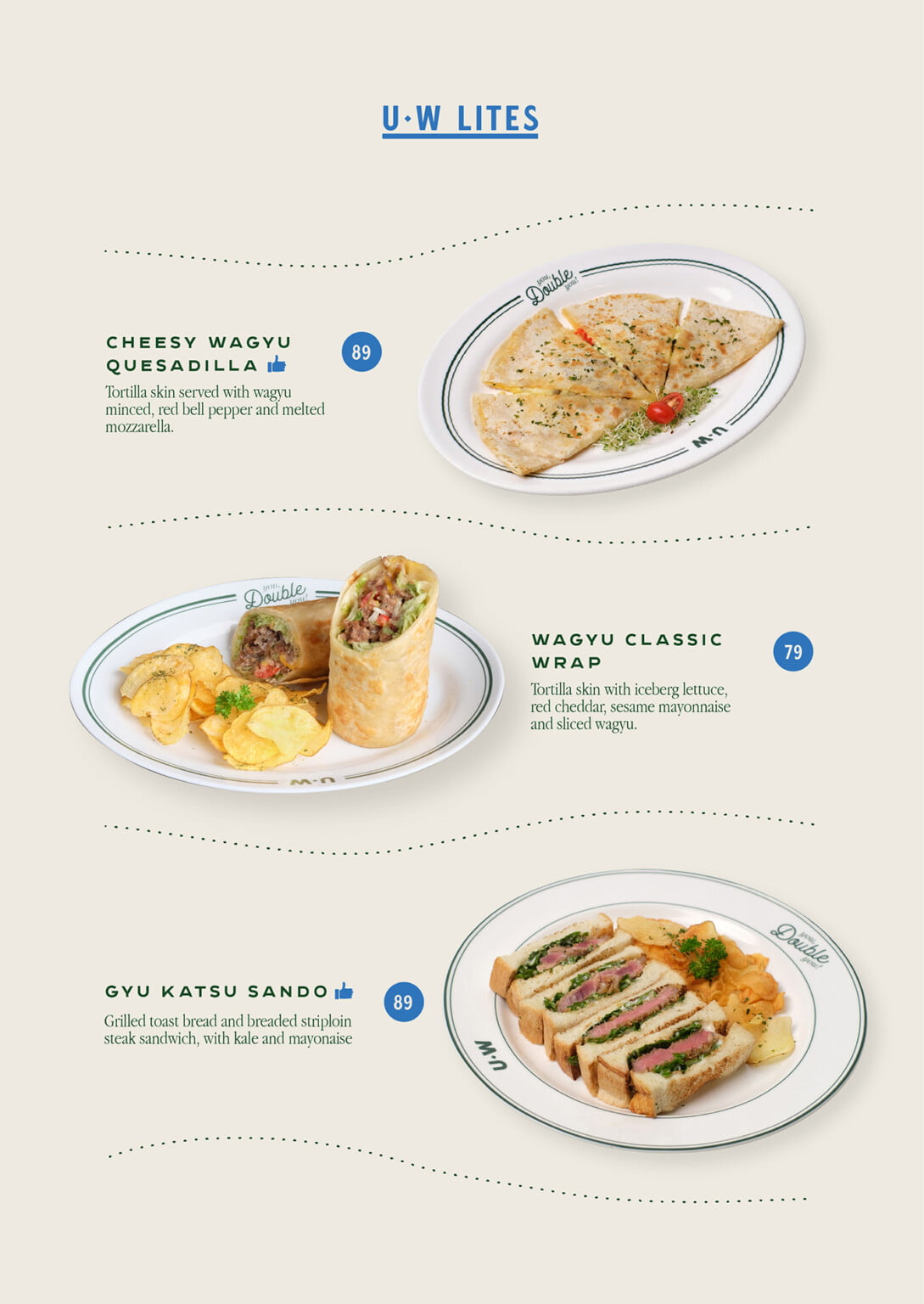 Menu Urban Wagyu Surabaya - Urban Wagyu